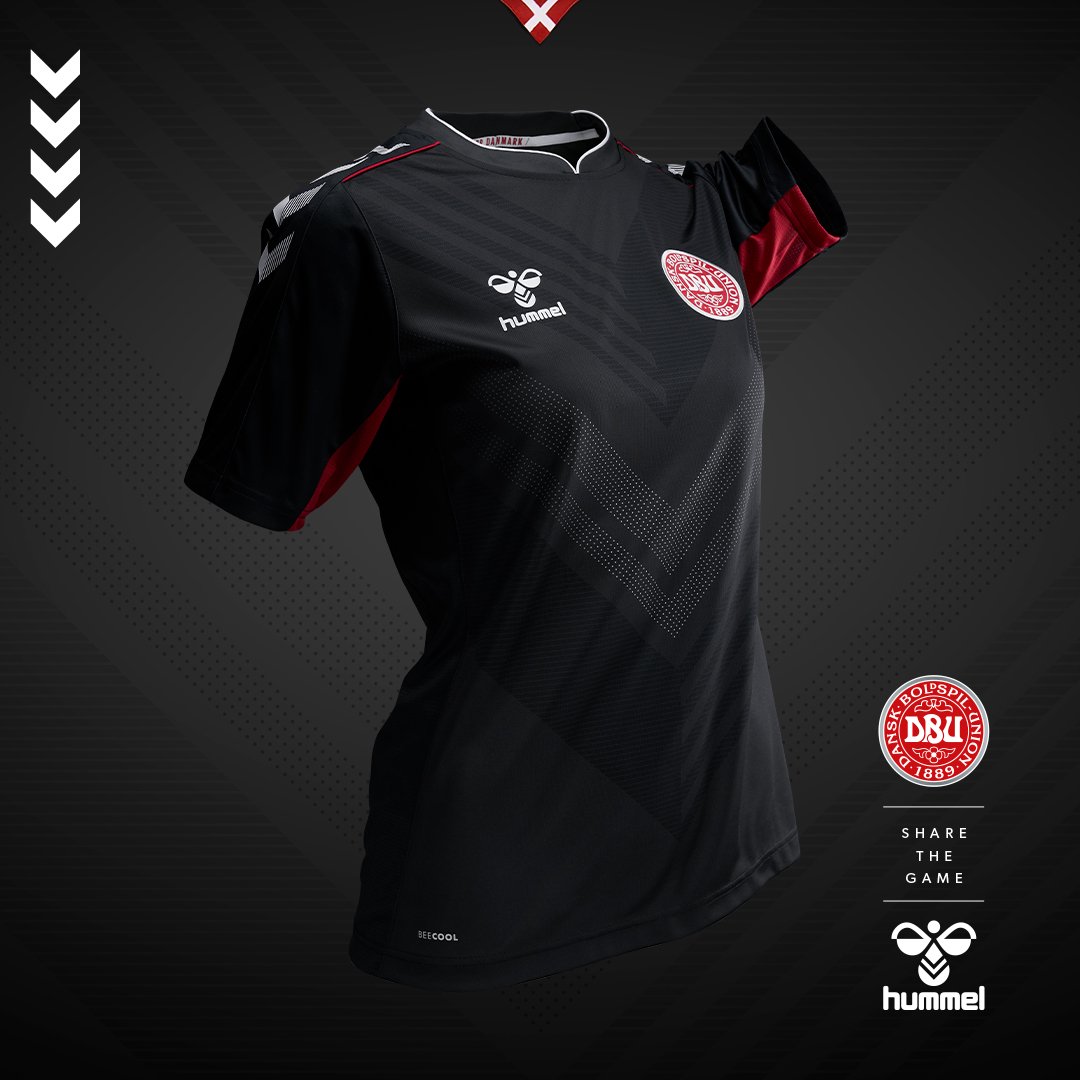 Hummel Denmark 2019 Women's Home & Away Kits Released - Footy Headlines