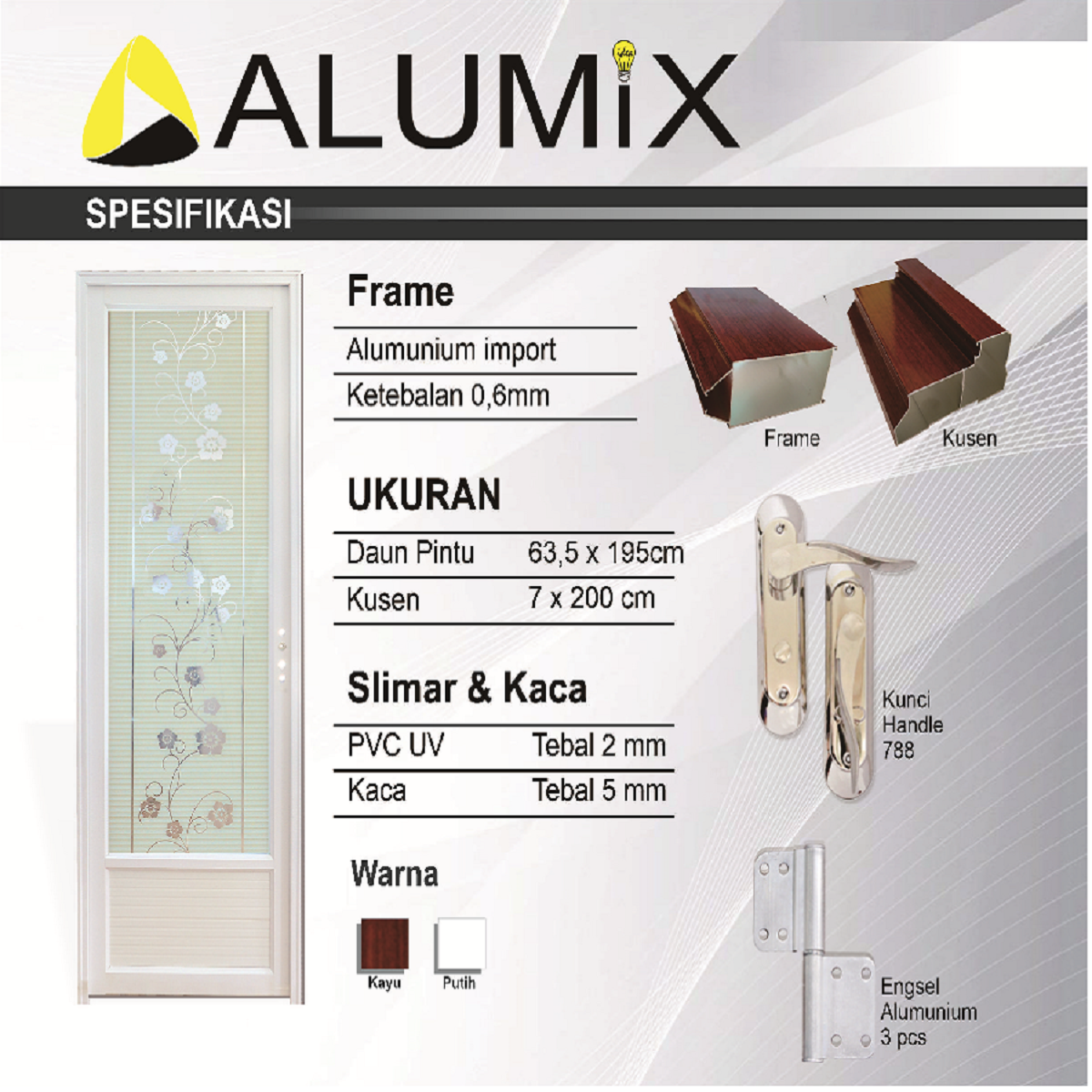 Pintu Kamar Mandi, Pintu PVC Kamar Mandi, Harga Pintu PVC, Harga Pintu ...