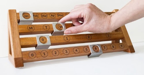 DIY Slide - Rule Wood Desk Calendar | Pneumatic Addict