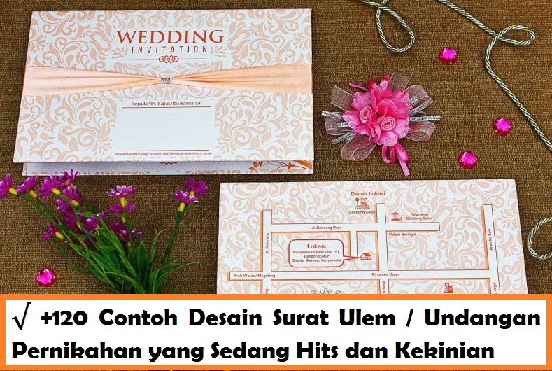 √ +120 Contoh Desain Surat Ulem / Undangan Pernikahan yang Sedang Hits dan Kekinian - Model ...