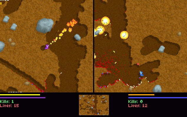 JD's Gaming Blog: Liero, The Unwanted Legend