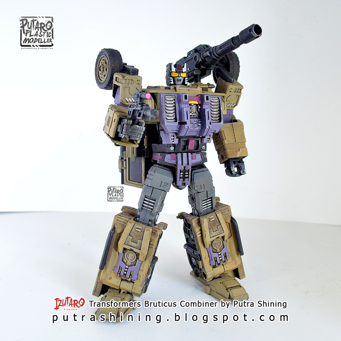 Toy Custom Paint: Transformers Bruticus Combiner by Putra Shining
