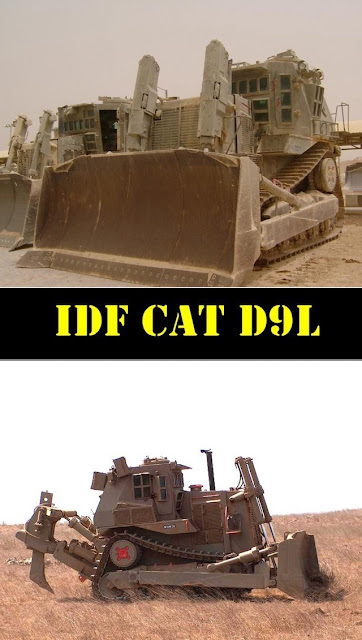 Caterpillar D9 Series Armored Bulldozers: Cat D9L, D9N, D9R, D9T