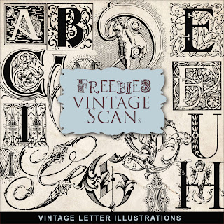 New Freebies Vintage Letters:Far Far Hill - Free database of digital ...