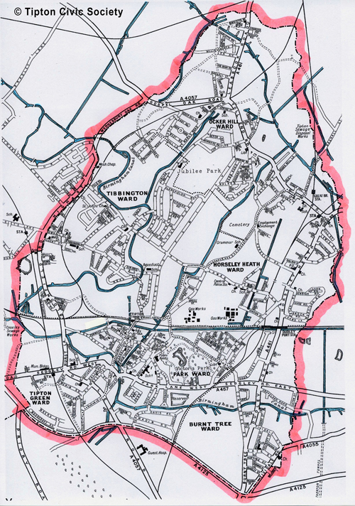 Tipton Civic Society: WHERE IS TIPTON?