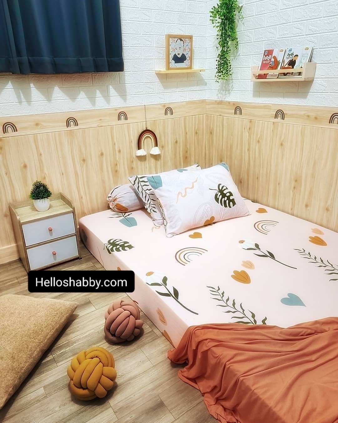 6 Desain Dinding Kamar Tidur Minimalis Kreatif 2021 ~ HelloShabby.com ...