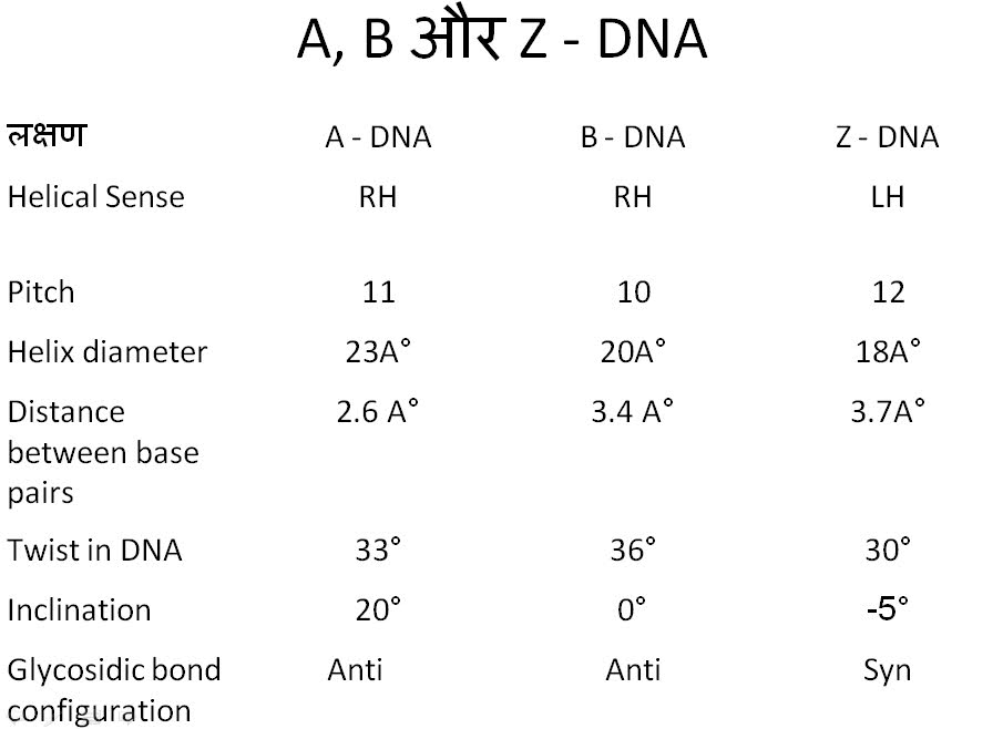 Nature, Structure and Types of Genetic Material