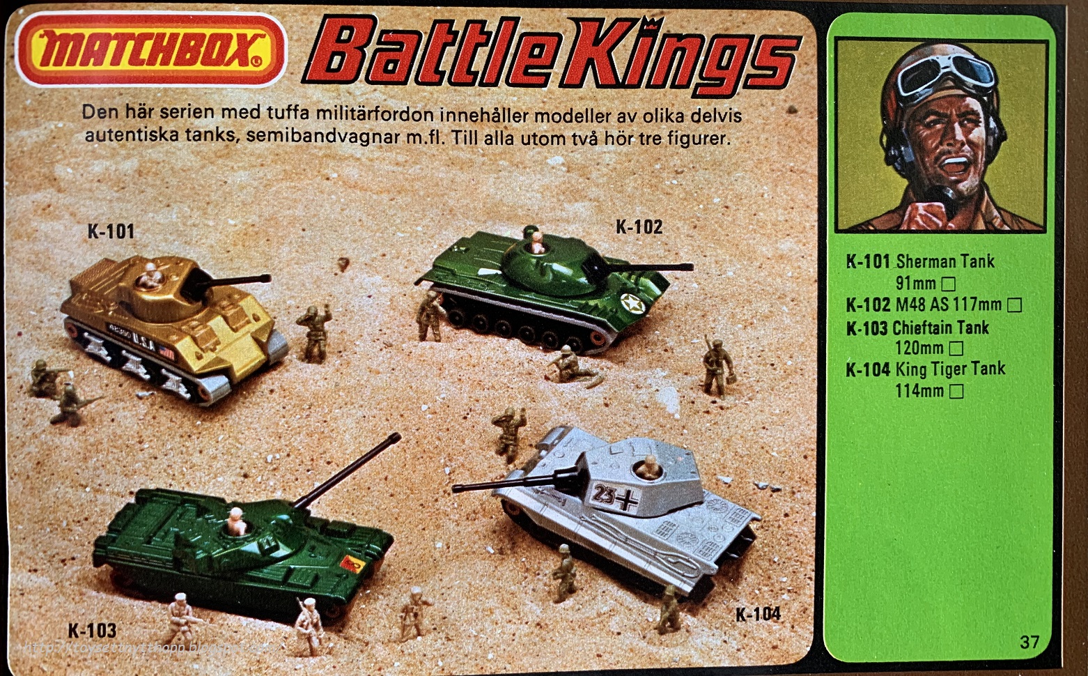 Toys - Ett Nytt Hopp!: Matchbox - Battle Kings 1977