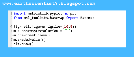 Membuat Peta versi Python (Basemap)