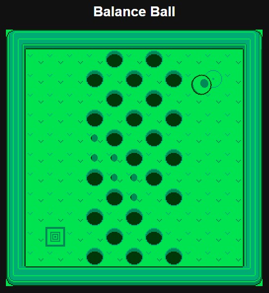 Balance Ball Game Using Javascript Beginner