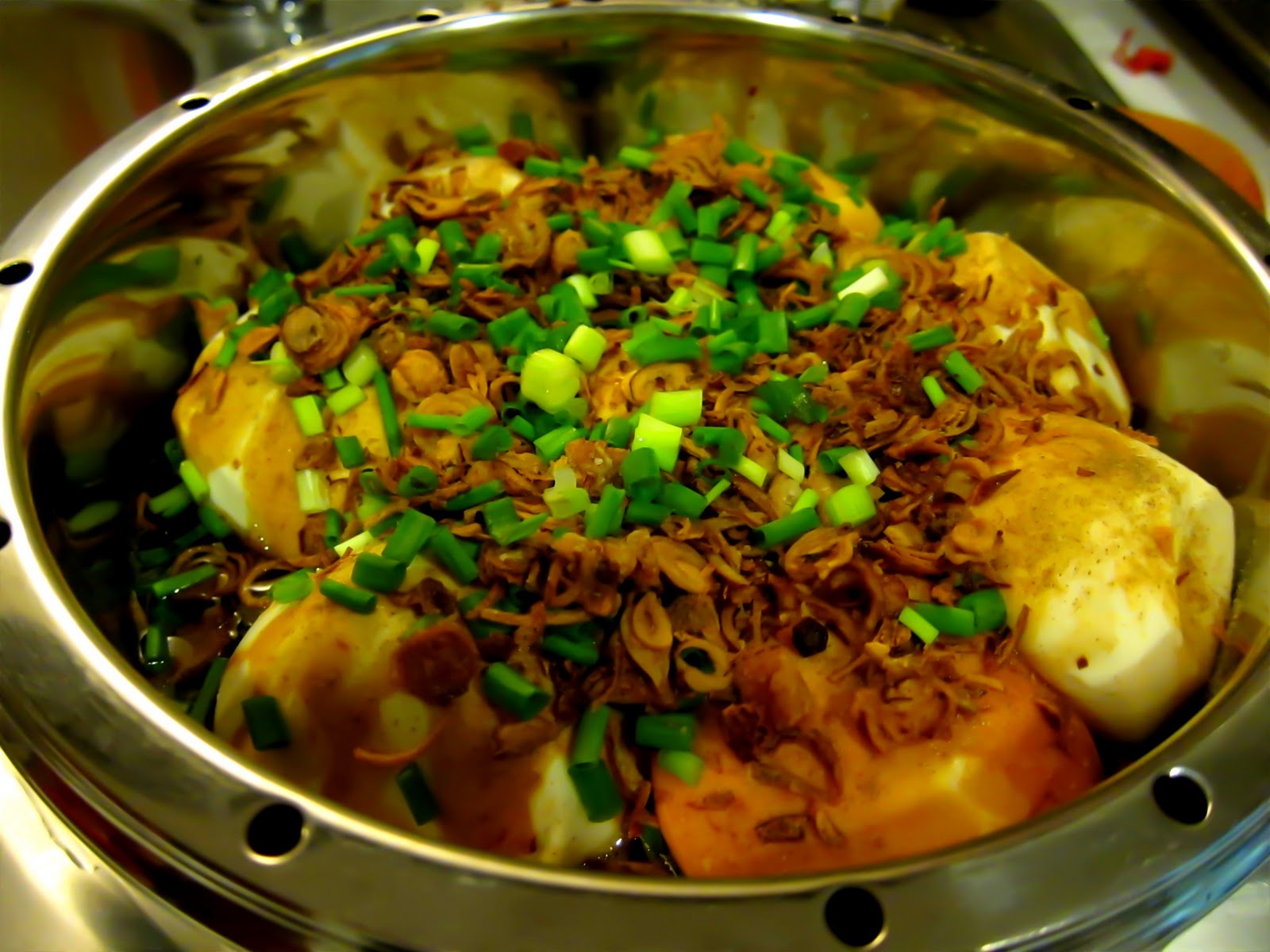 Steamed Silken Tofu with Bango Sauce - The Food Canon