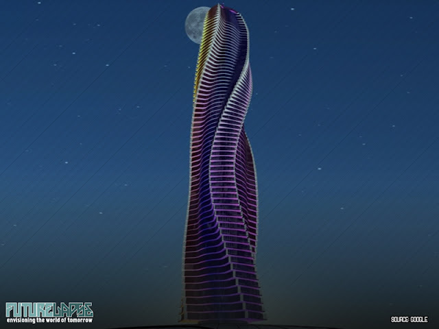 Unbuilt Wonders of the Future: The Dynamic Tower (2008) - FutureLapse ...