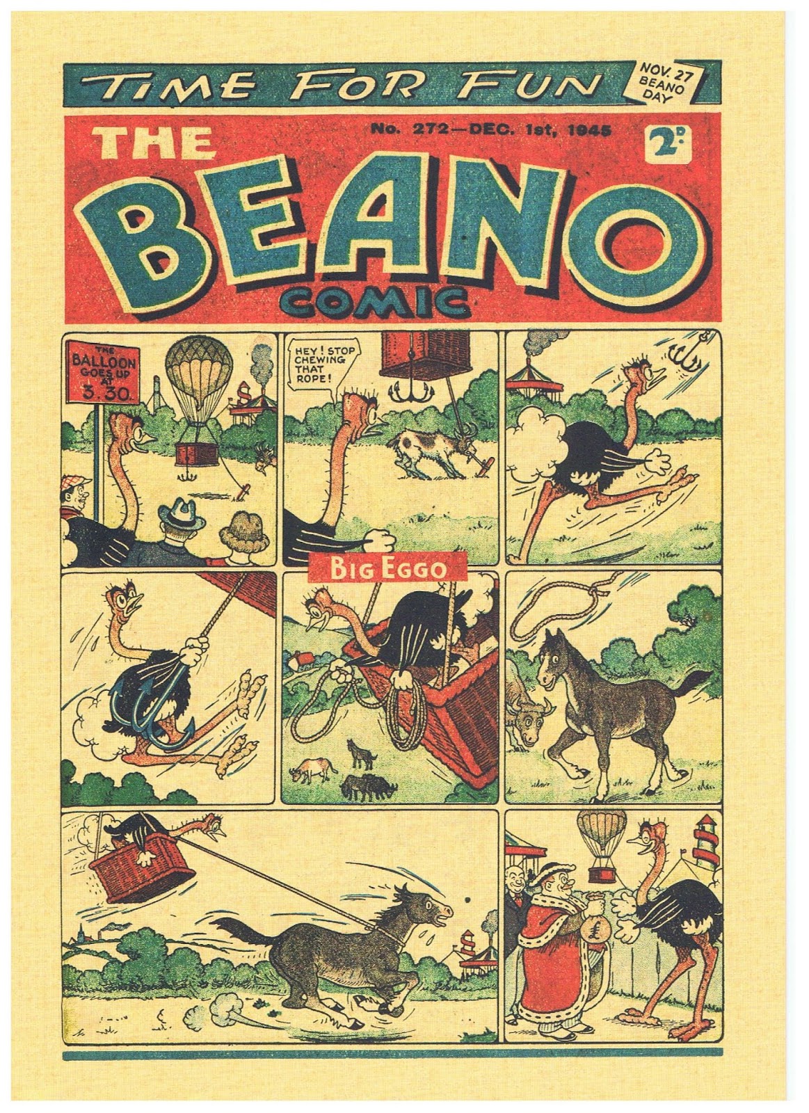 The Slipper: The Beano #272: Immediately post-war