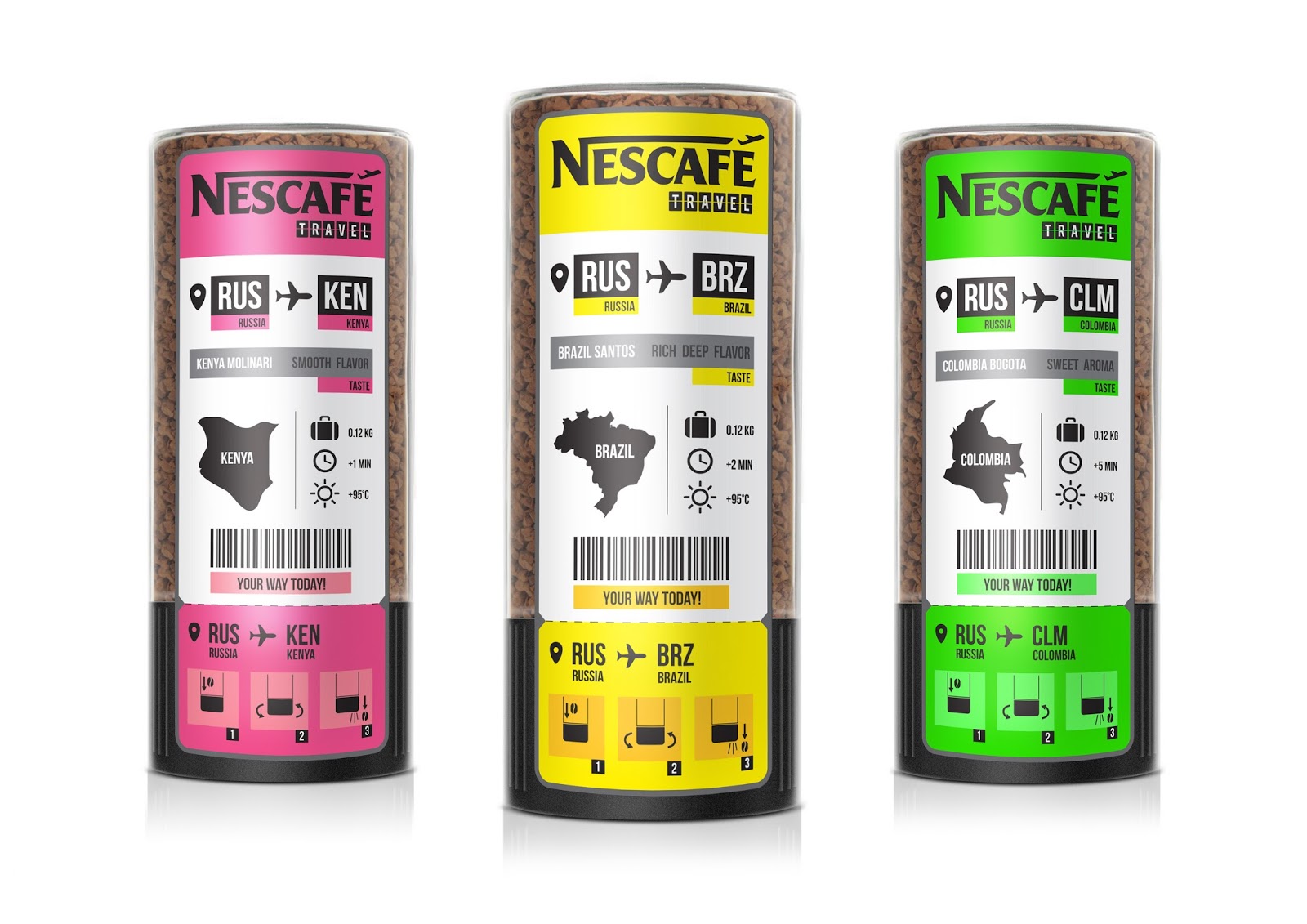 Nescafe Travel (Concept) – Packaging Of The World