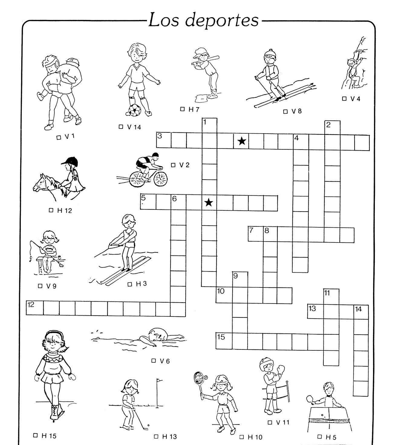 EF en CRAsa: Reto: Pasatiempos deportes