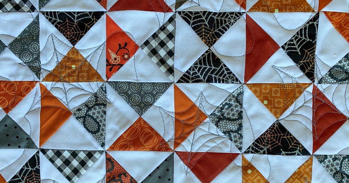 FMQ Spiderweb Quilting