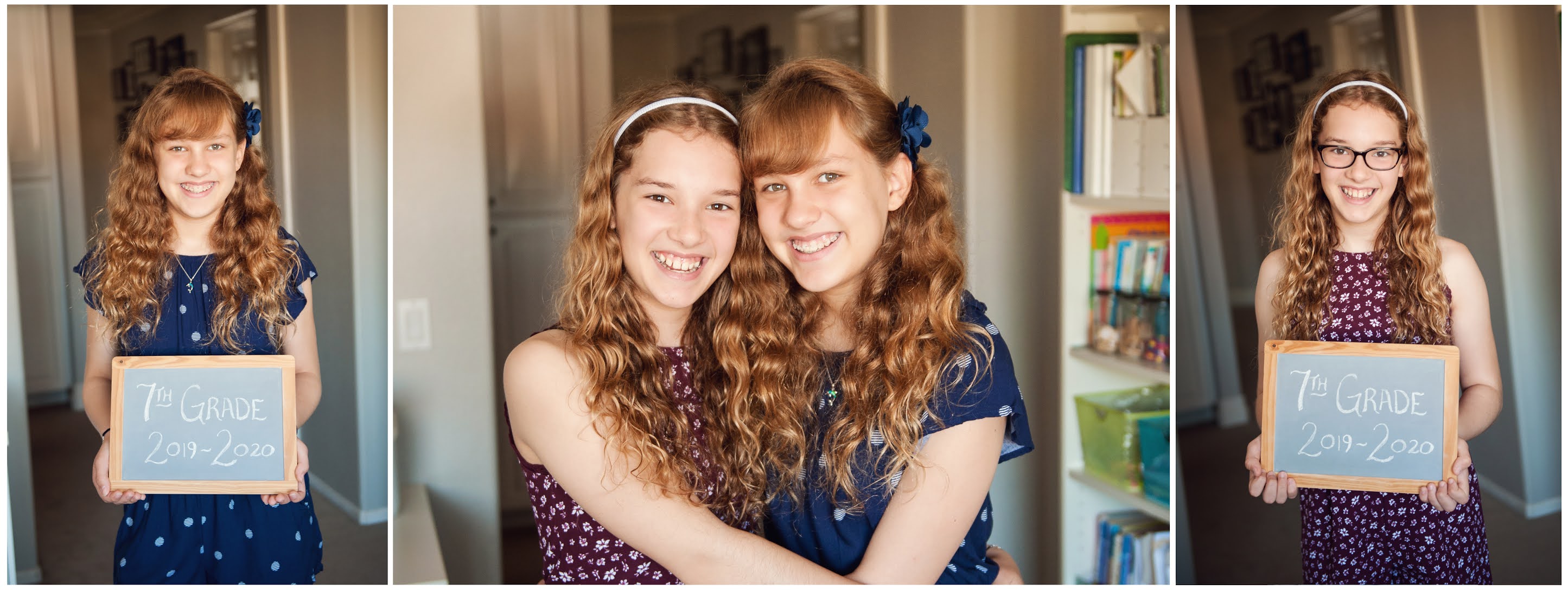 Teaching Twins at Home: First Day of 7th Grade | 2019-2020