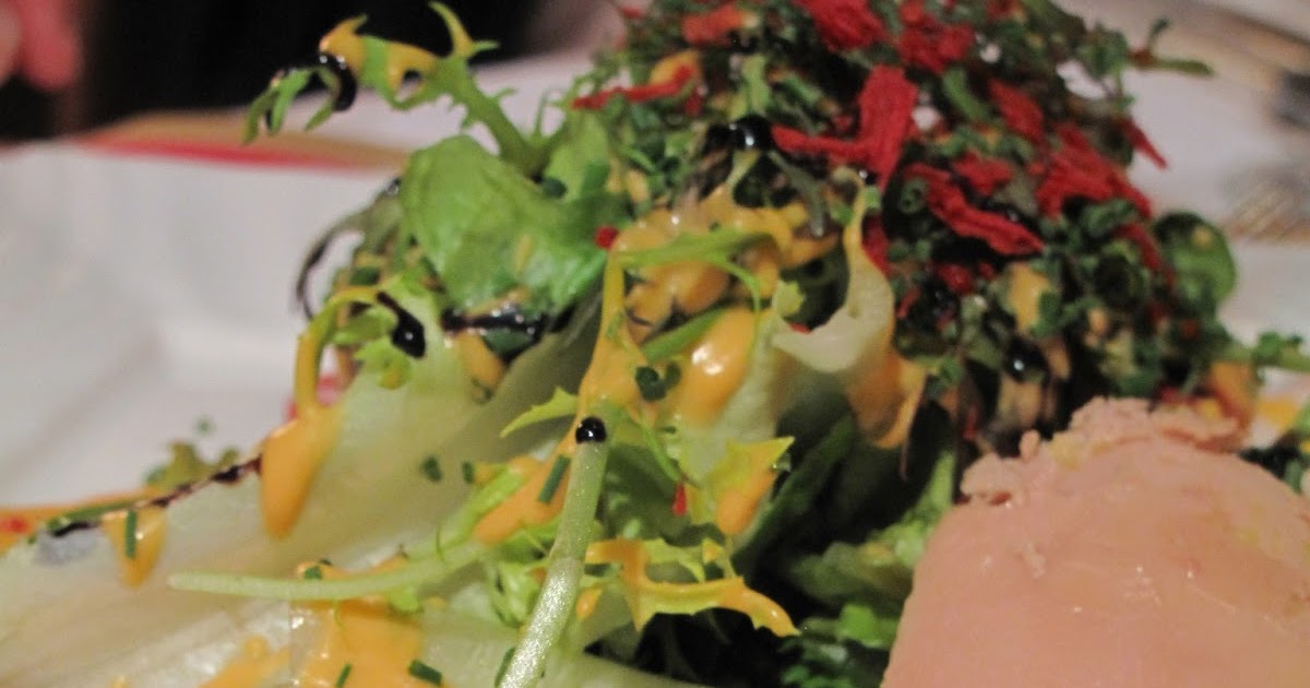 Le BLOG D'EPICURE: Hommage à Fernand Point: Salade, homard, foie gras ...