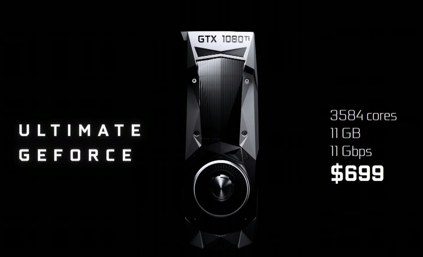 @15 Way 2 Tech@: NVIDIA reveals its $700 top of the line GTX 1080 Ti