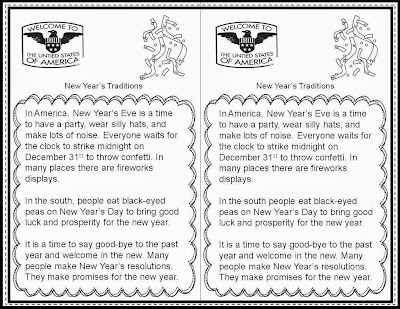 Classroom Freebies Too: Happy New Year Read and Write