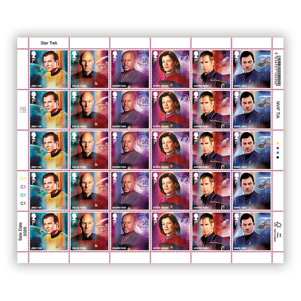 The Trek Collective: UK Royal Mail issue Star Trek stamps