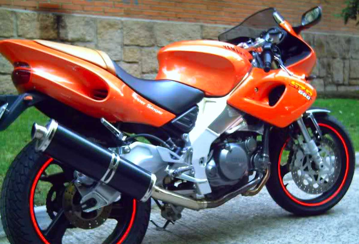 1995 Yamaha SZR600 Supersingle 90's Yamaha Sportbike - Yamaha Old Bikes ...