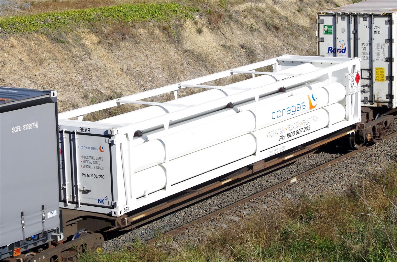 Rollingstock News: Coregas NKBU Tube Skid