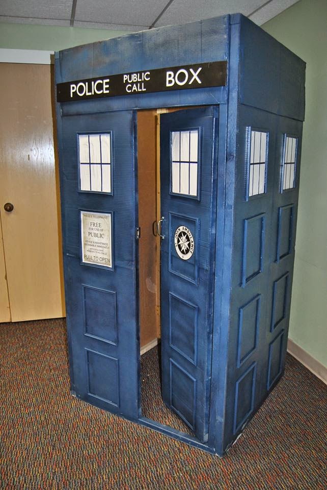 Librarian Out Loud: Geromino! The TARDIS lands at the Library - A ...