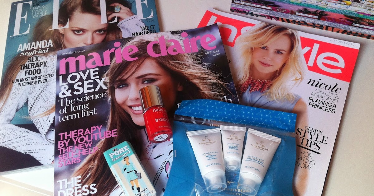Magazine freebies I purchased this month.
