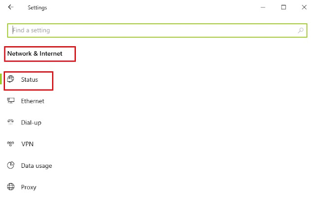 Ethernet status shortcut windows 10 - lomiskill