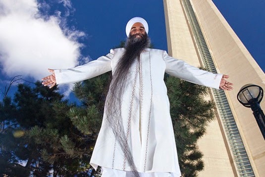 sikhtourism: Bhai Sarwan Singh, Sikh man with the world’s longest beard