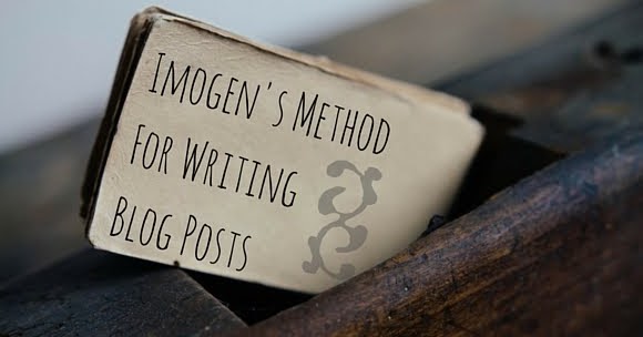 Imogen Elvis: Gossiping with Dragons: Imogen's Method For Writing Blog ...