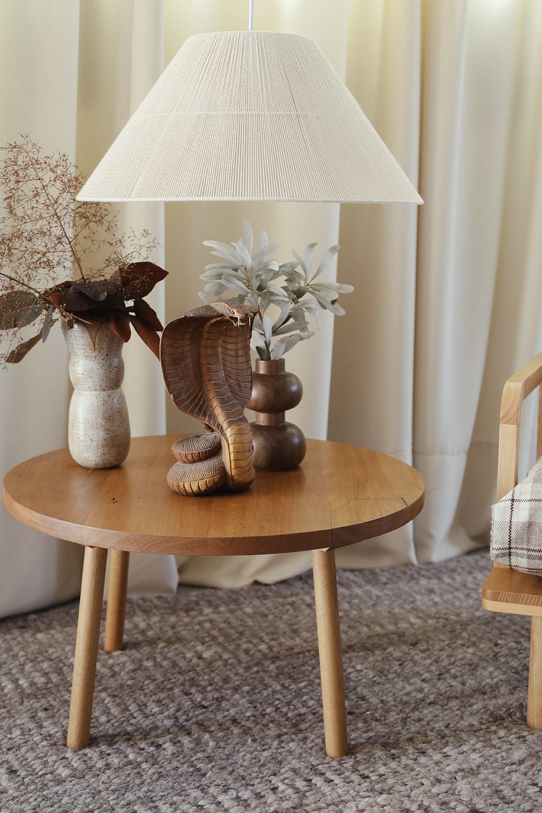 fort & field: WOVEN STRING LAMPS