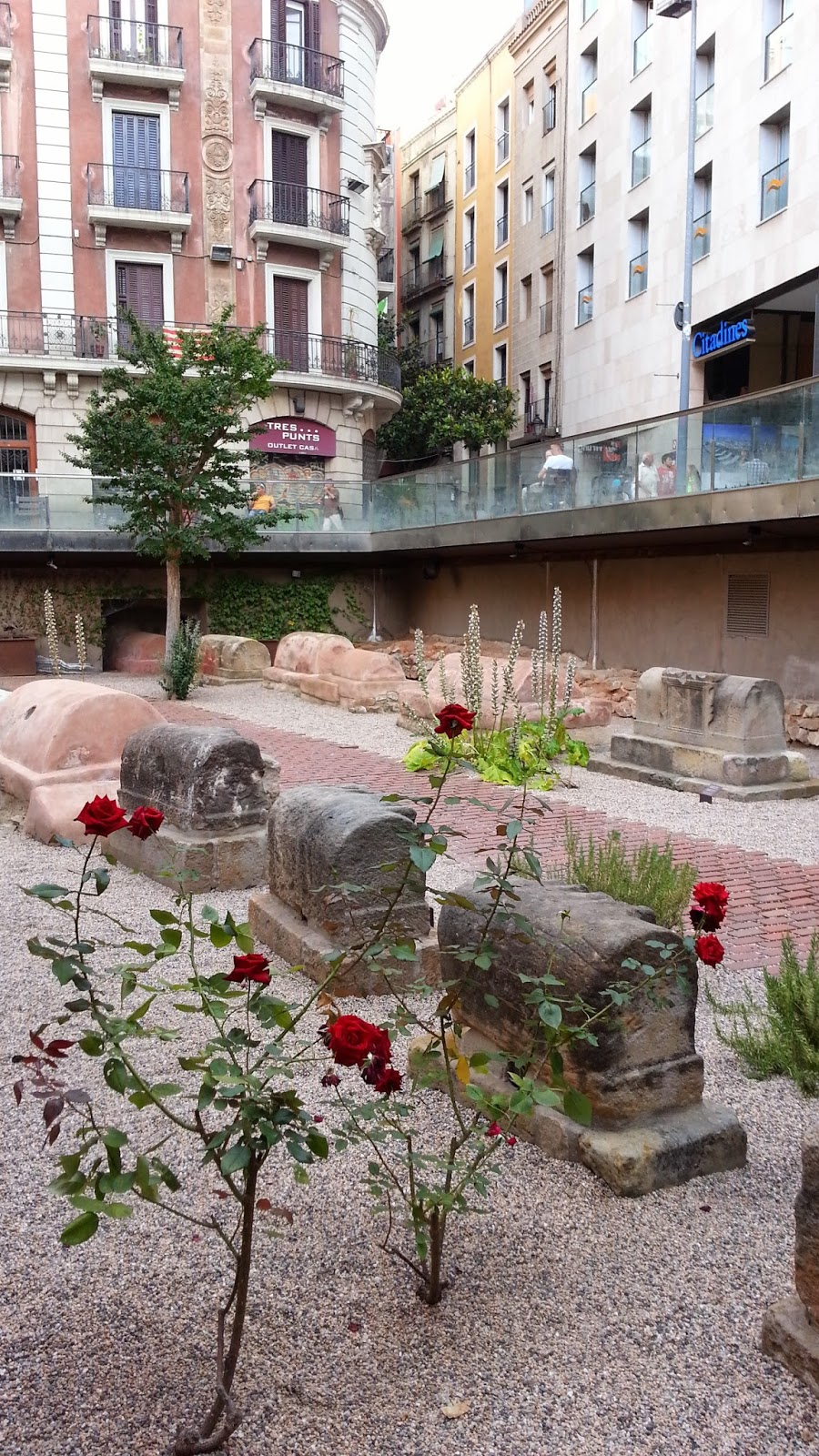 Barcelona in the Summer: Ancient Roman Ruins in Barcelona