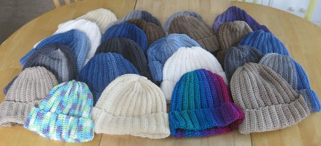 Scene Through My Eyes: Crocheting Hats for the Homeless