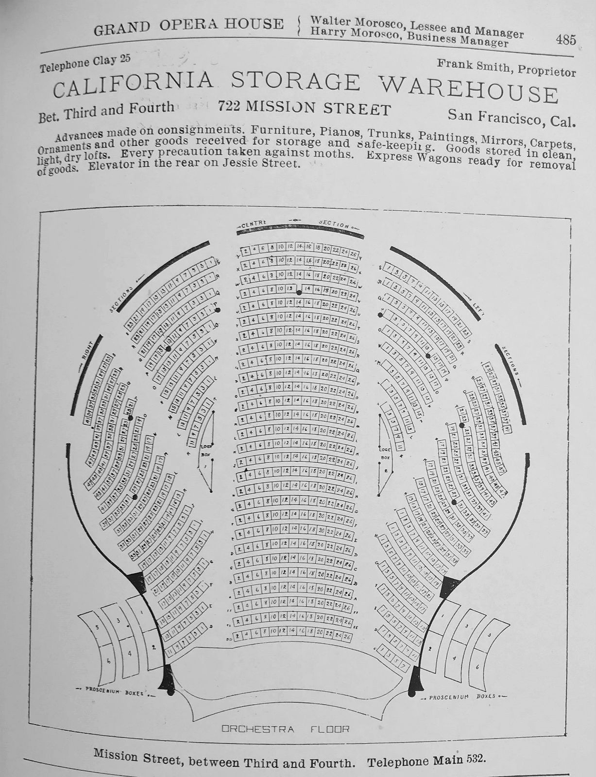 San Francisco Theatres: The Grand Opera House