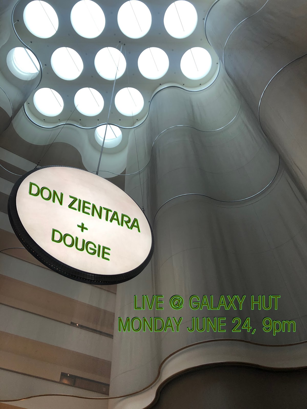 Clarendon Nights: Don Zientara and Dougie at Galaxy Hut
