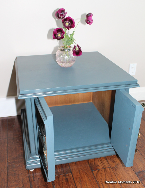 Homestead Blue meets black wax