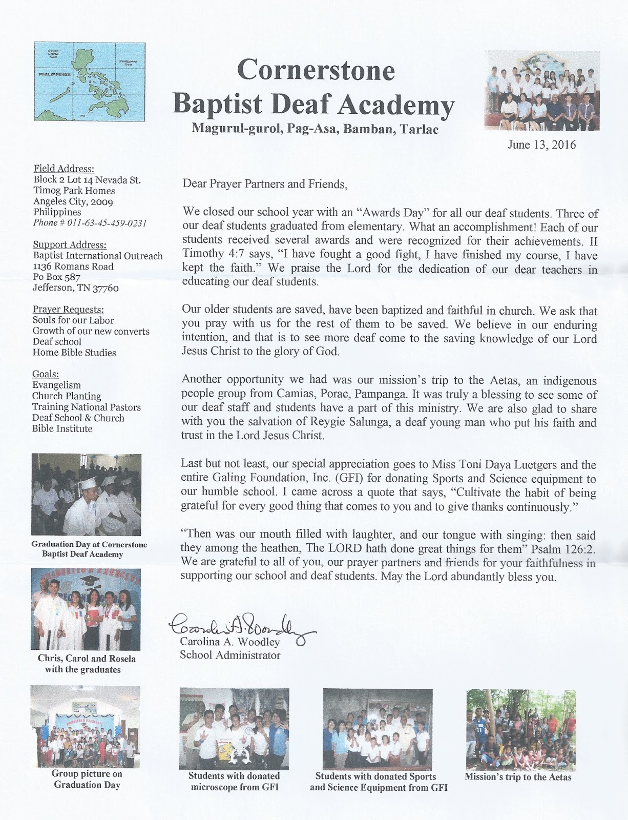 Galing (Great) News: GFI shares a message of gratitude from Cornerstone ...