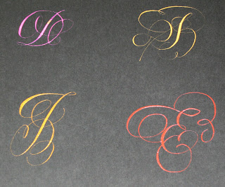 DeAnn Singh Calligraphy: March 12, 2012 - Copperplate Last Class at ...