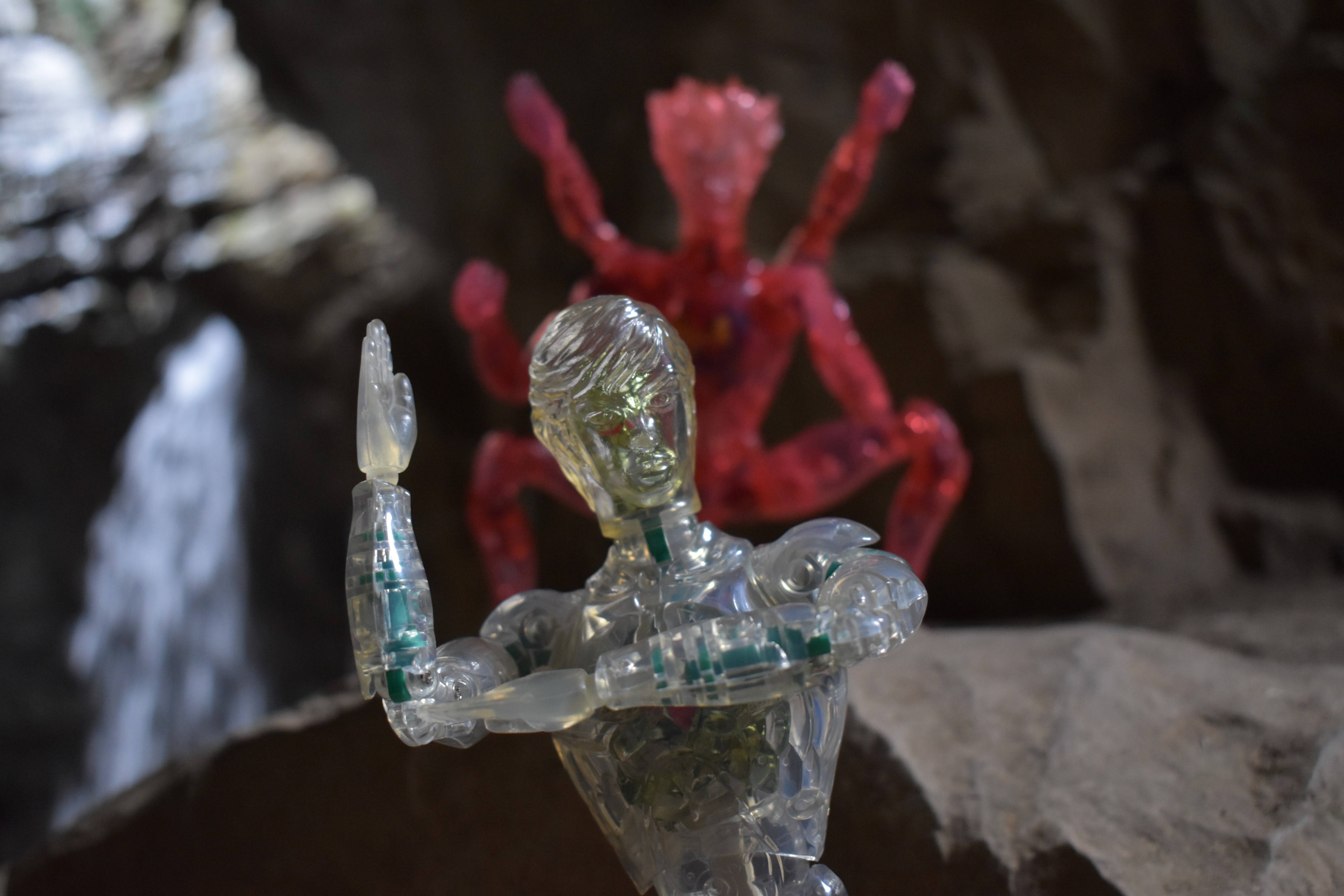 Neo Henshin Cyborg Cave Shots!