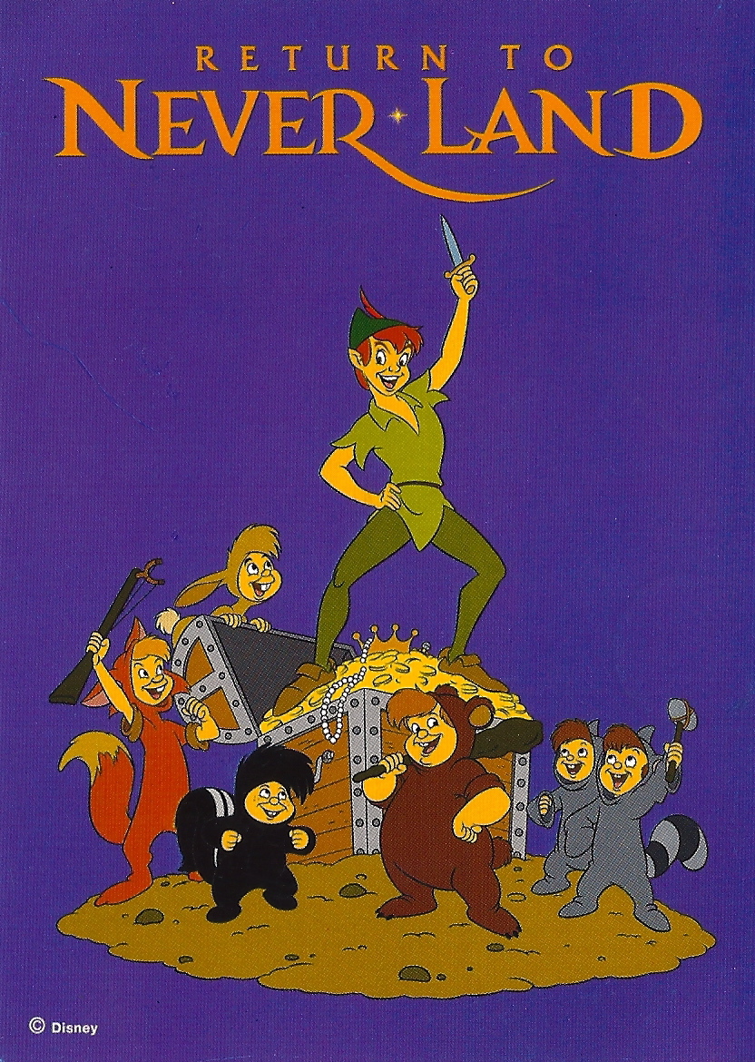 My Favorite Disney Postcards: Peter Pan and the Lost Boys
