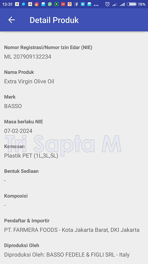 SABAR, SYUKUR, IKHLAS: Aplikasi BPOM Mobile (2D Barcode)