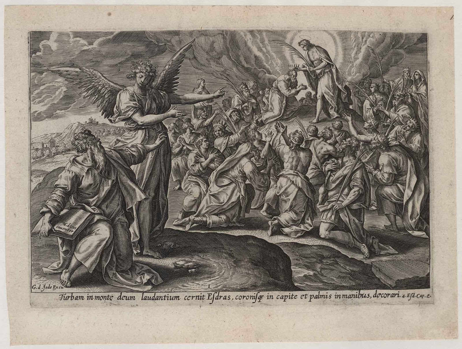 Prints and Principles: (Publisher) Gerard de Jode's engraving, “First ...