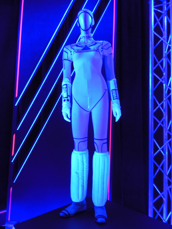 Costumes from the original Tron on display... | Hollywood Movie Costumes
