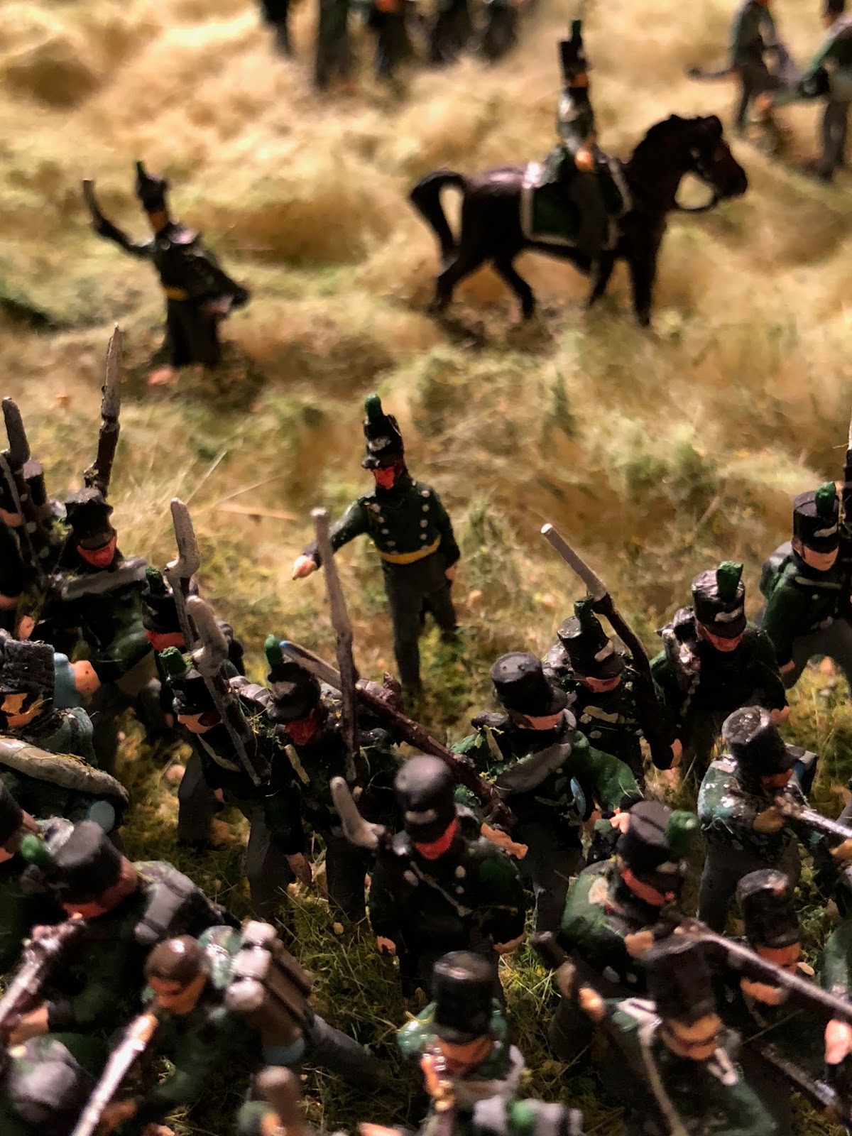 Waterloo in 20mm: The York and Grubenhagen Double Battalion square