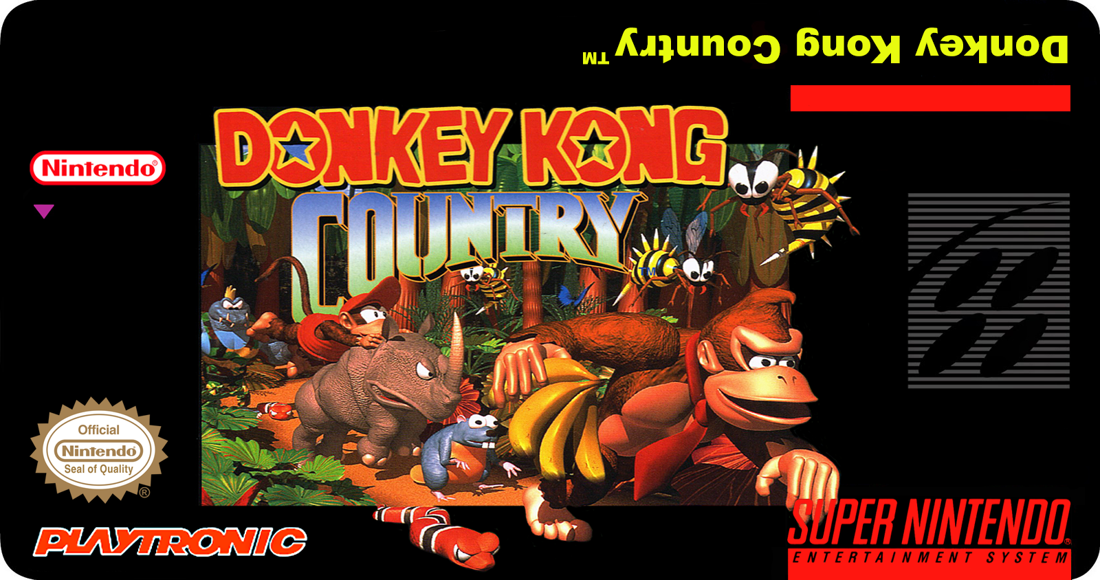 Gamer Labels: Donkey Kong Country