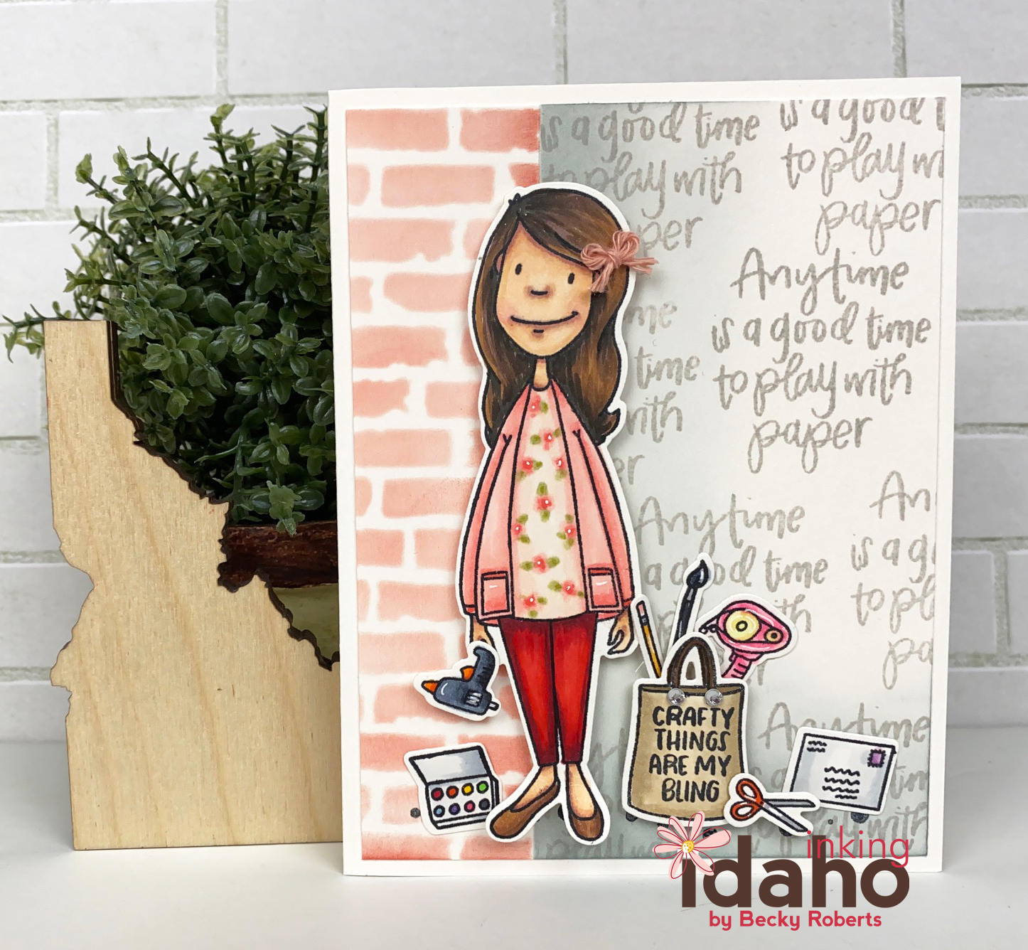 Inking Idaho: Leading Ladies - Crafty Lady