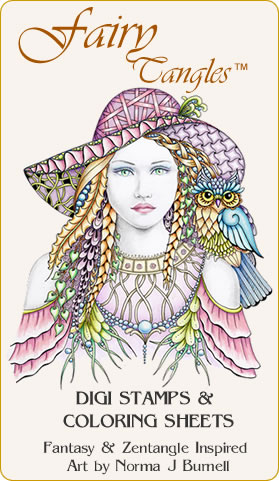 Fairy Tangles: Dragonair Tangle