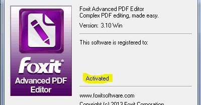 Cara Edit Aplikasi PDF dengan Foxit Advanced PDF Editor3.10 Crack